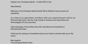 How To Write a Discount Offer Email (Templates, Examples & Tips ...