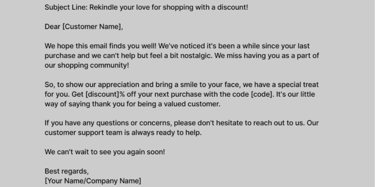 How To Write a Discount Offer Email (Templates, Examples & Tips ...