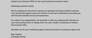 How To Write a Discount Offer Email (Templates, Examples & Tips ...