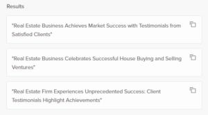 Title Generator - WriterBuddy